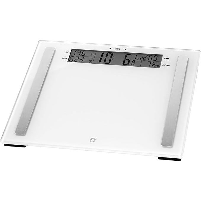WW Extra Wide Bathroom Scale, Easy Read Display, Ultimate Accuracy Bod