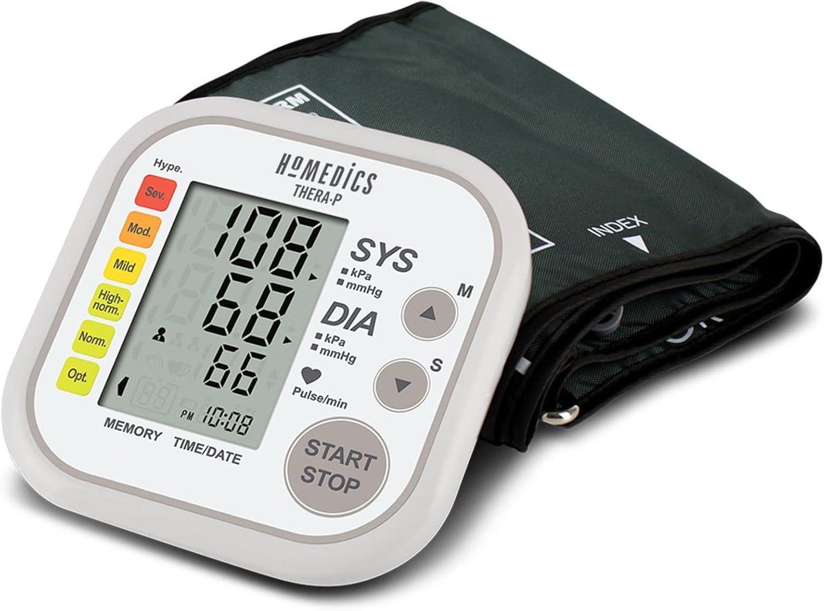 HoMedics Thera-P Automatic Arm Blood Pressure Monitor with Arrhythmia ...