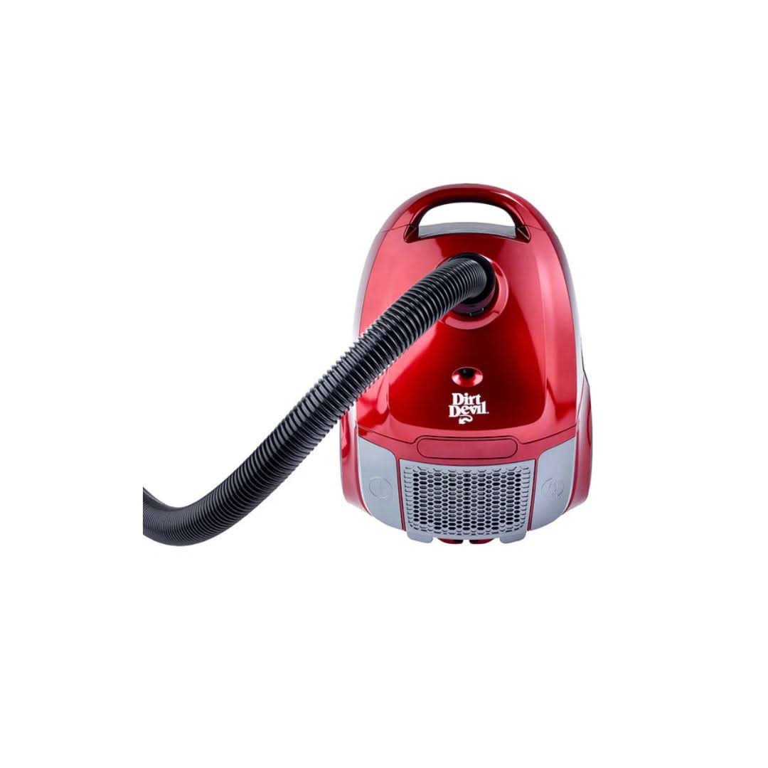 Dirt Devil Bagged Cylinder Vacuum 800W 2L Red for Powerful Cleaning ...