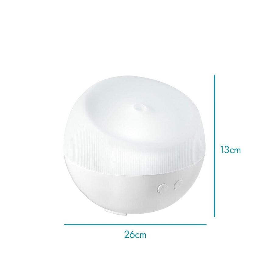 Homedics Color Changing Essential Oil Diffuser in White | CLICKK Home Store