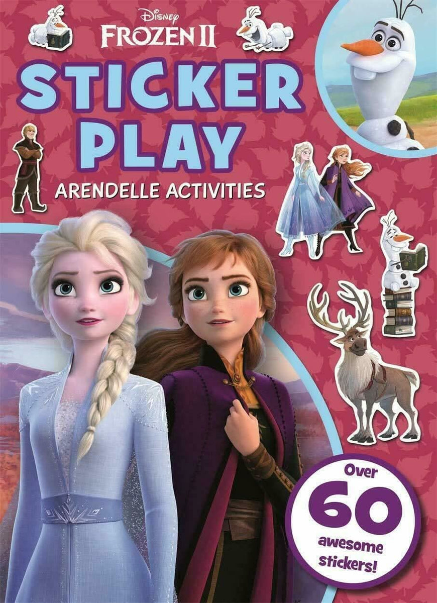 Frozen 2 Sticker Book with Over 60 Stickers & Arendelle Activities ...