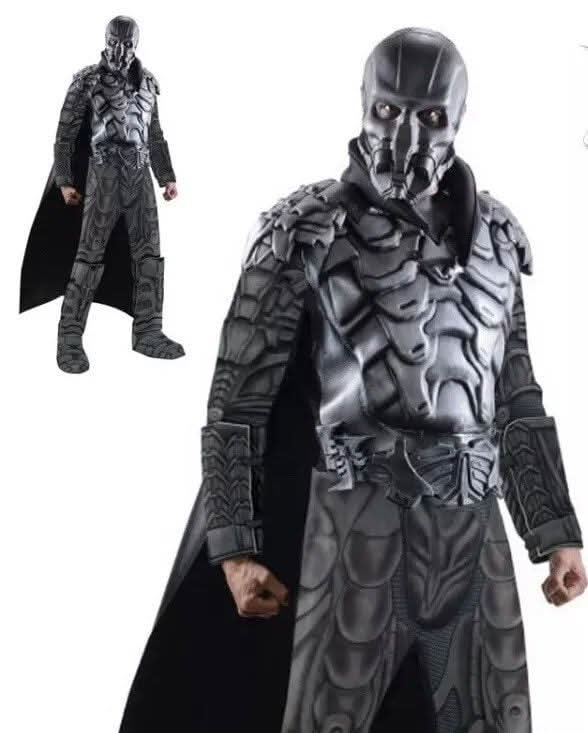 Men's Deluxe General Zod Costume for Men with Cape - CLICKK Home Store