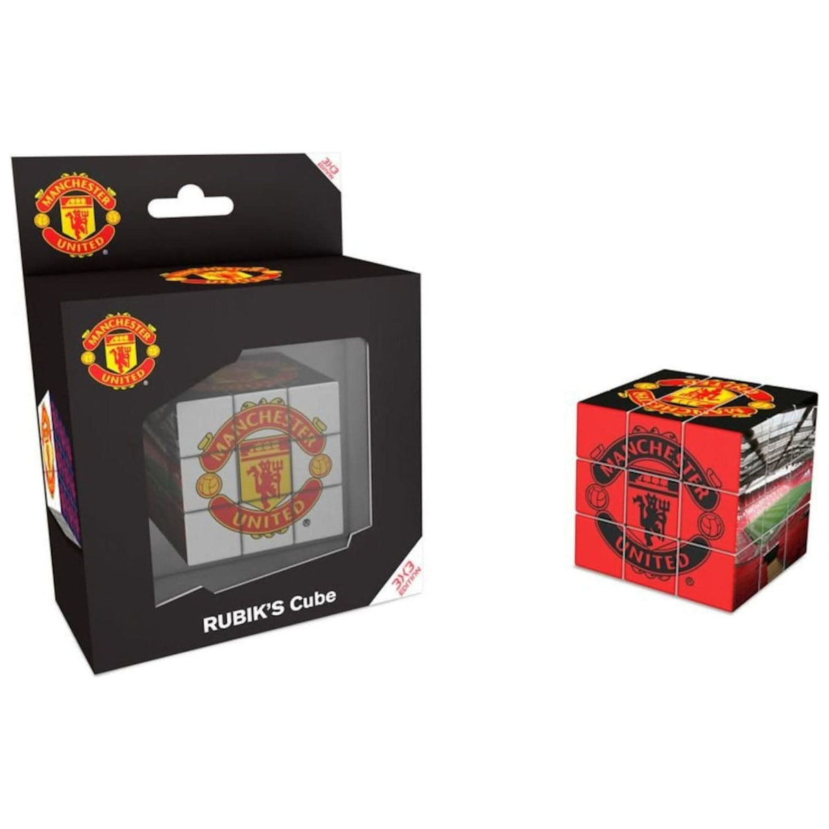 Manchester United Rubik's Cube - Fun for Fans and Collectors | CLICKK ...