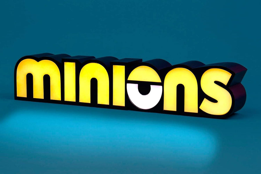 Minions Bedroom Light USB & Battery Powered Logo Lamp | CLICKK Home Store