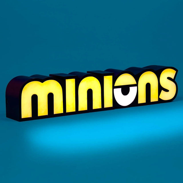 Minions Bedroom Light USB & Battery Powered Logo Lamp | CLICKK Home Store