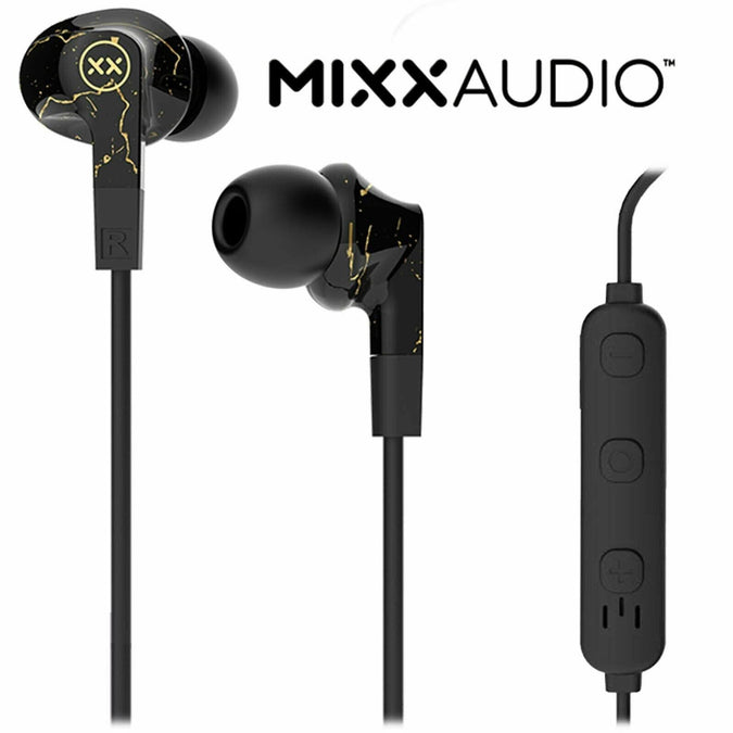 Mixx Audio Wireless Bluetooth Earphones in Purple with Built-in ...