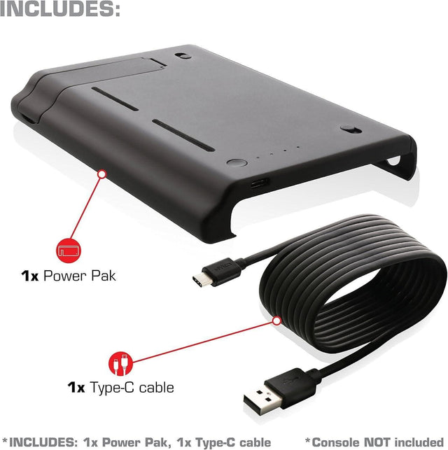 Nyko Power Pak for Switch 5000mAh Battery Pack with USB-C | CLICKK Home ...