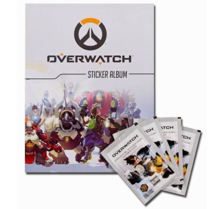 Overwatch Sticker Album Starter Pack with 4 Sticker Packs | CLICKK Home ...