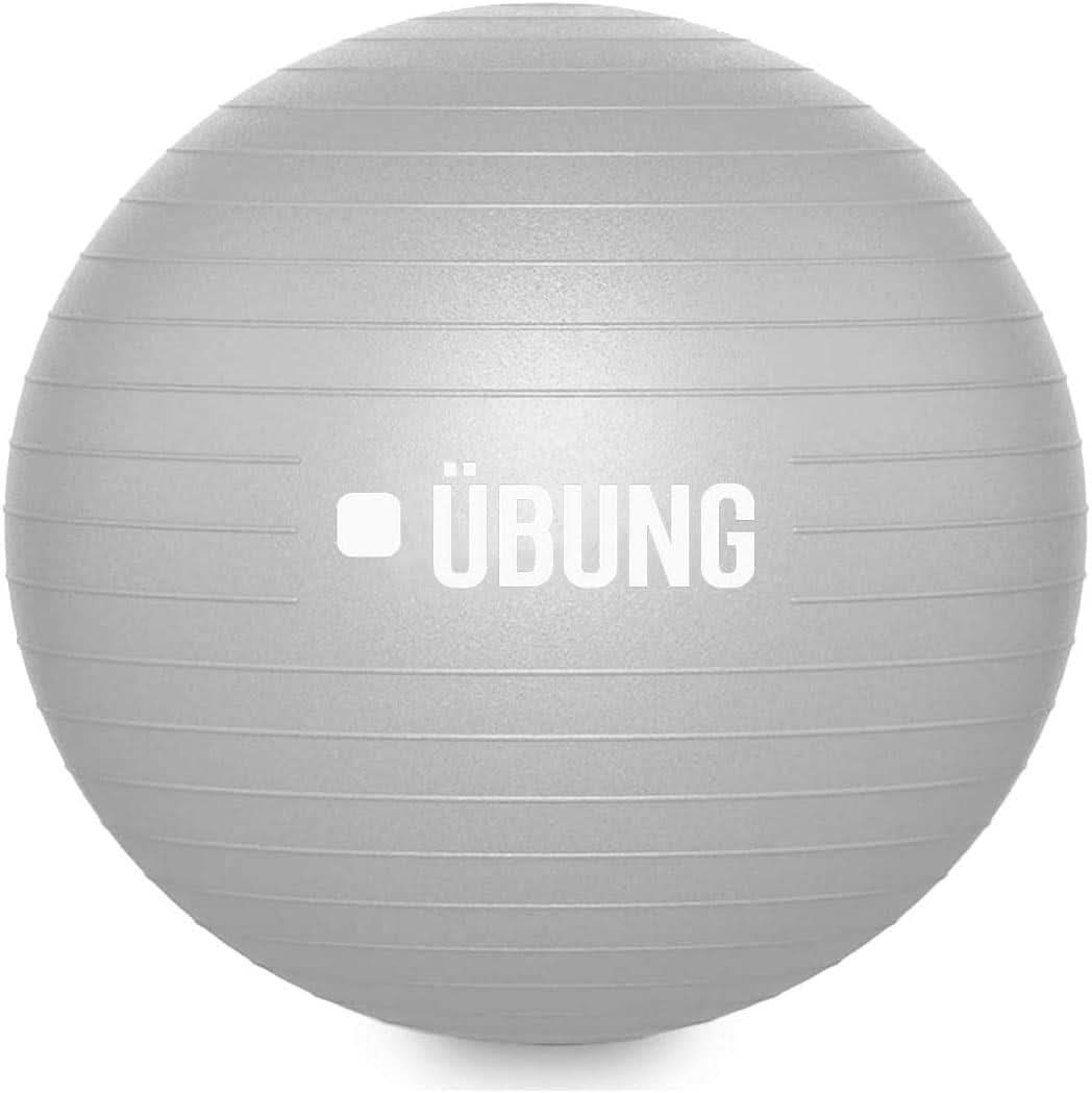 65cm Exercise Ball with Pump – UBUNG Anti-Burst Fitness Ball | CLICKK ...